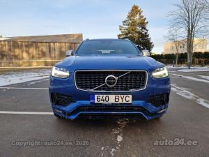 Blue Volvo XC90 2018 in Tallinn, with an engine capacity of 2.00 L and mileage of 108 thousand km for 31500 €, photo 2 on AUTOMOTO.COM.LV