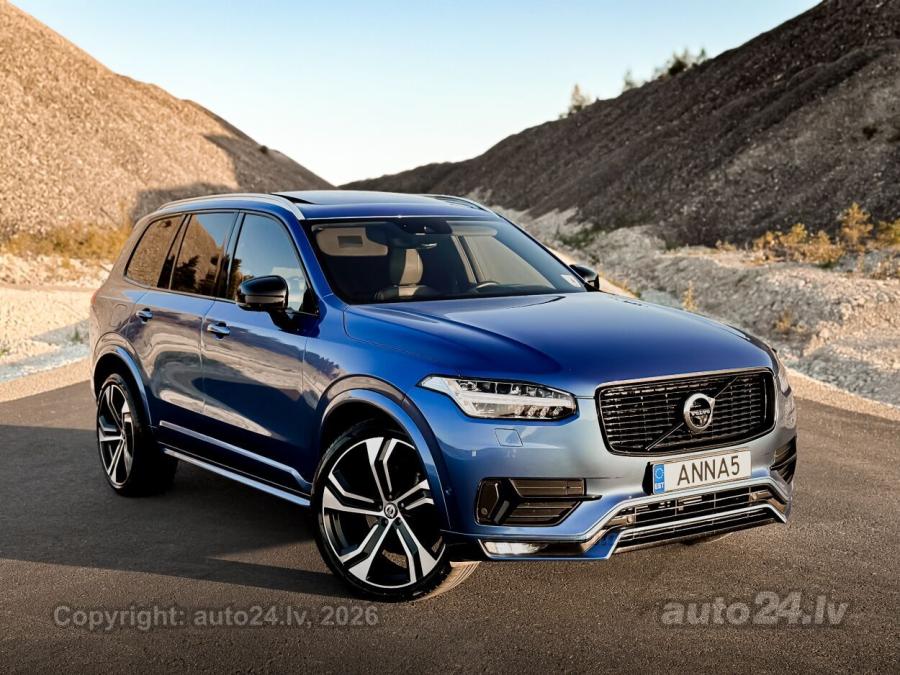 Zils Volvo XC90 2018 Jehvi, ar dzinēja tilpumu 2.00 L un nobraukumu 155 tūkst. km par 33333 €, foto 1 vietnē AUTOMOTO.COM.LV