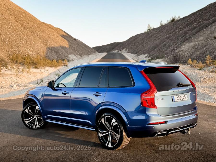 Zils Volvo XC90 2018 Jehvi, ar dzinēja tilpumu 2.00 L un nobraukumu 155 tūkst. km par 33333 €, foto 5 vietnē AUTOMOTO.COM.LV