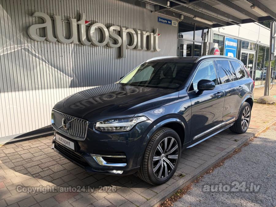 Blue Volvo XC90 2020 in Tallinn, with an engine capacity of 2.00 L and mileage of 119 thousand km for 35990 €, photo 1 on AUTOMOTO.COM.LV