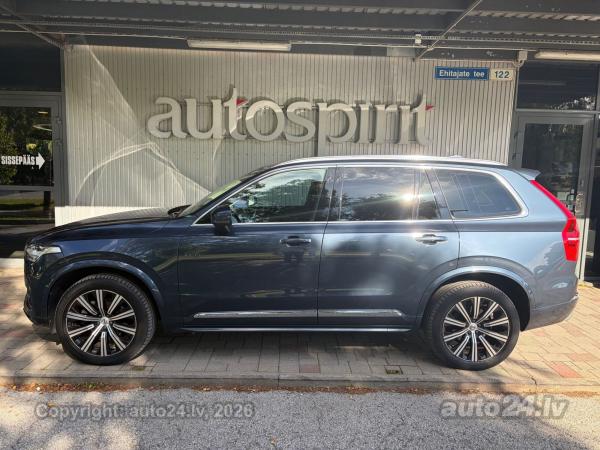Blue Volvo XC90 2020 in Tallinn, with an engine capacity of 2.00 L and mileage of 119 thousand km for 35990 €, photo 3 on AUTOMOTO.COM.LV