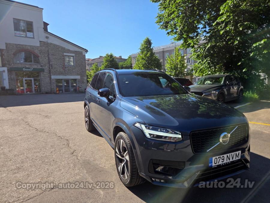 Zils Volvo XC90 2021 Tallina, ar dzinēja tilpumu 2.00 L un nobraukumu 103 tūkst. km par 39900 €, foto 3 vietnē AUTOMOTO.COM.LV