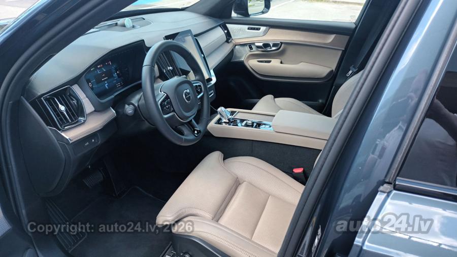 Blue Volvo XC90 2026 in Parnu, with an engine capacity of 2.00 L and mileage of 5 thousand km for 78990 €, photo 7 on AUTOMOTO.COM.LV