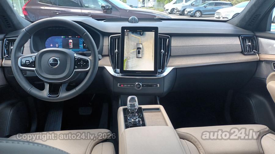 Blue Volvo XC90 2026 in Parnu, with an engine capacity of 2.00 L and mileage of 5 thousand km for 78990 €, photo 8 on AUTOMOTO.COM.LV
