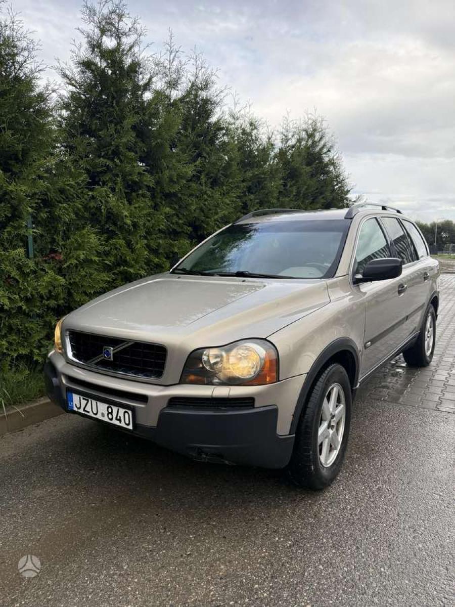 Brown Volvo XC90 2003 in Kaunas, with an engine capacity of 2.52 L and mileage of 336 thousand km for 4400 €, photo 1 on AUTOMOTO.COM.LV