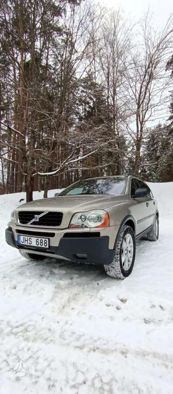 Brūns Volvo XC90 2004 Druskininkai, ar dzinēja tilpumu 2.40 L un nobraukumu 290 tūkst. km par 4200 €, foto 1 vietnē AUTOMOTO.COM.LV