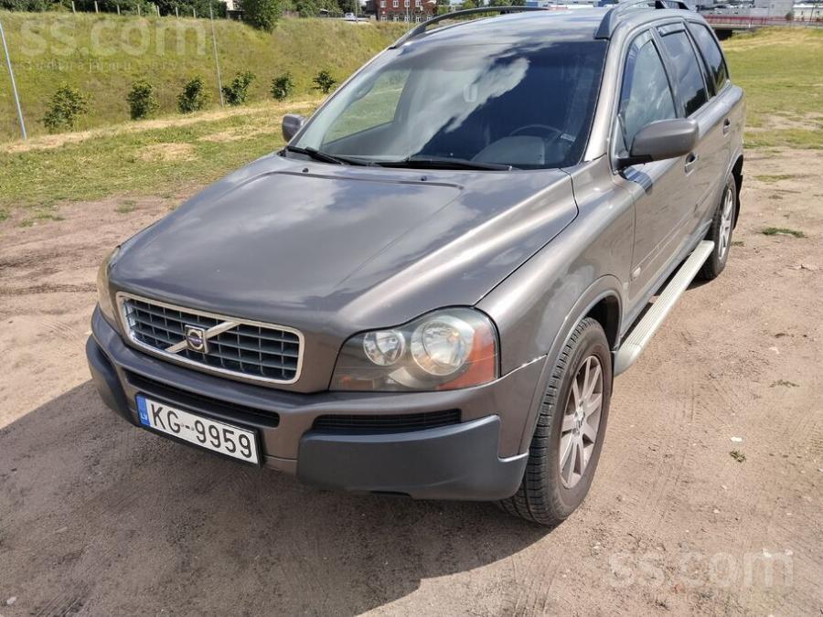 Коричневый Вольво ХС90 2005 в Даугавпилс, объемом двигателя 2.40 л и пробегом 329 тыс. км за 3100 €, фото 4 на AUTOMOTO.COM.LV