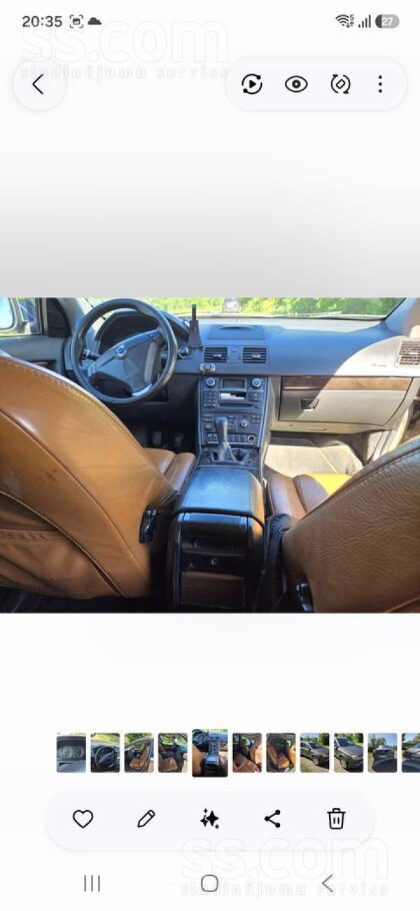 Brūns Volvo XC90 2007 Rīga, ar dzinēja tilpumu 2.40 L un nobraukumu 0 tūkst. km par 4950 €, foto 3 vietnē AUTOMOTO.COM.LV