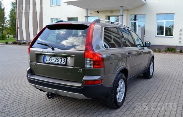 Brown Volvo XC90 2009 in Tukums, with an engine capacity of 2.40 L and mileage of 407 thousand km for 2500 €, photo 6 on AUTOMOTO.COM.LV