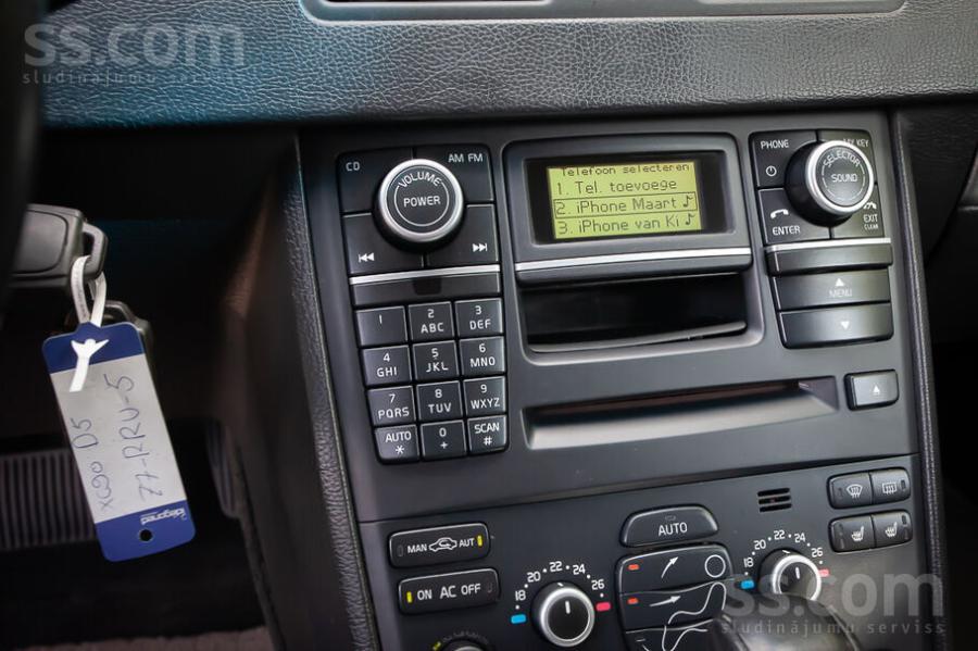 Brūns Volvo XC90 2011 Tukums, ar dzinēja tilpumu 2.40 L un nobraukumu 0 tūkst. km par 9490 €, foto 25 vietnē AUTOMOTO.COM.LV