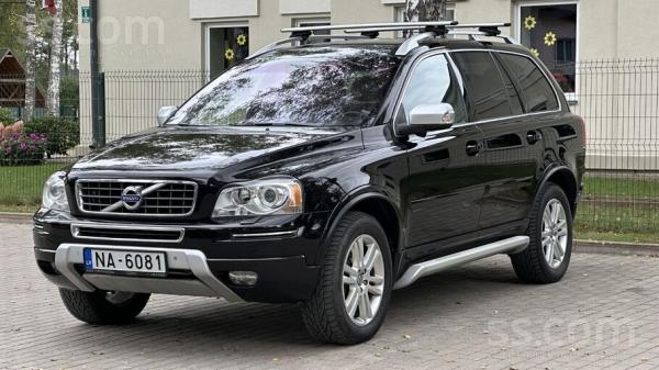 Brown Volvo XC90 2012 in Riga, with an engine capacity of 2.40 L and mileage of 361 thousand km for 11950 €, photo 1 on AUTOMOTO.COM.LV