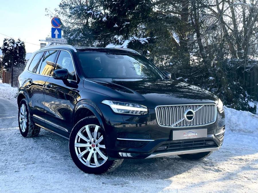 Brown Volvo XC90 2015 in Vilnius, with an engine capacity of 2.00 L and mileage of 297 thousand km for 18900 €, photo 4 on AUTOMOTO.COM.LV