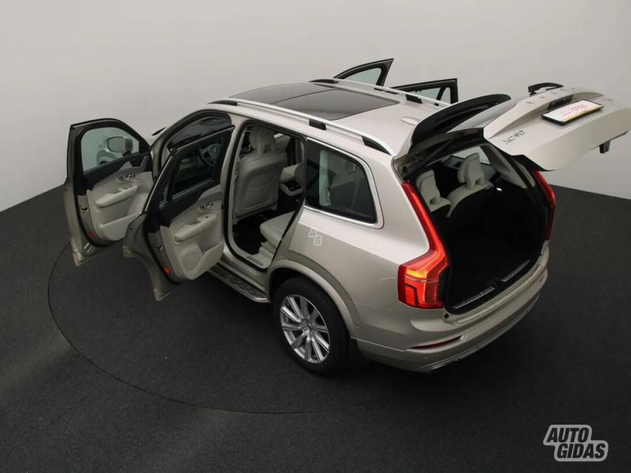Brown Volvo XC90 2015 in Vilnius, with an engine capacity of 2.00 L and mileage of 268 thousand km for 20999 €, photo 14 on AUTOMOTO.COM.LV