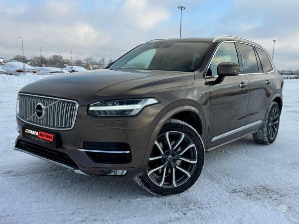 Brown Volvo XC90 2016 in Vilnius, with an engine capacity of 1.97 L and mileage of 311 thousand km for 18490 €, photo 3 on AUTOMOTO.COM.LV