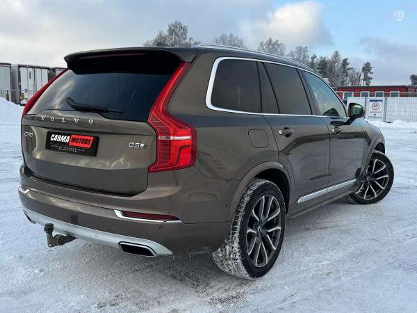 Brown Volvo XC90 2016 in Vilnius, with an engine capacity of 1.97 L and mileage of 311 thousand km for 18490 €, photo 9 on AUTOMOTO.COM.LV