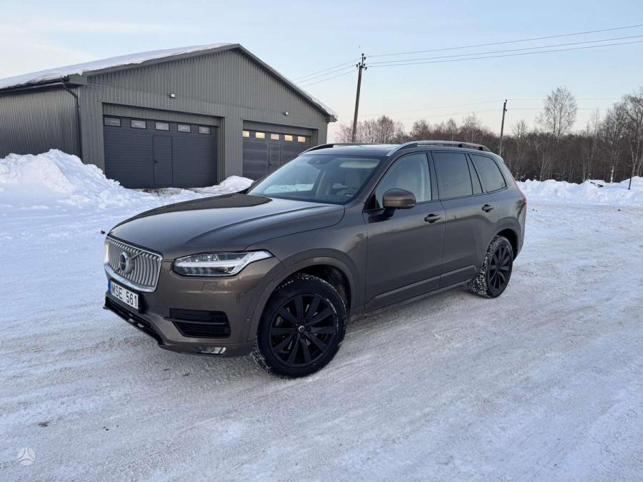 Brūns Volvo XC90 2016 Plungė, ar dzinēja tilpumu 1.97 L un nobraukumu 187 tūkst. km par 17200 €, foto 1 vietnē AUTOMOTO.COM.LV