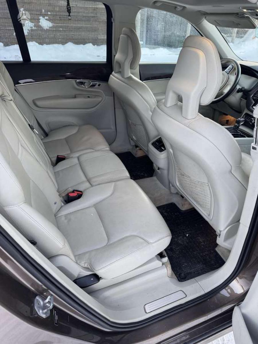 Brūns Volvo XC90 2016 Plungė, ar dzinēja tilpumu 1.97 L un nobraukumu 187 tūkst. km par 17200 €, foto 7 vietnē AUTOMOTO.COM.LV