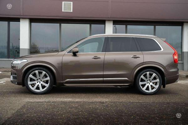 Brūns Volvo XC90 2016 Viļņa, ar dzinēja tilpumu 1.97 L un nobraukumu 191 tūkst. km par 22750 €, foto 2 vietnē AUTOMOTO.COM.LV