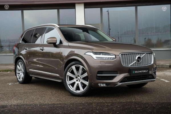 Brūns Volvo XC90 2016 Viļņa, ar dzinēja tilpumu 1.97 L un nobraukumu 191 tūkst. km par 22750 €, foto 6 vietnē AUTOMOTO.COM.LV