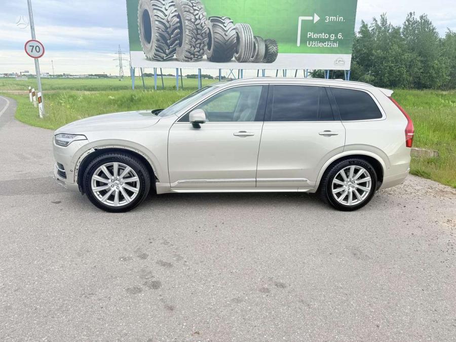 Brūns Volvo XC90 2016 Kauņa, ar dzinēja tilpumu 1.97 L un nobraukumu 327 tūkst. km par 16600 €, foto 3 vietnē AUTOMOTO.COM.LV