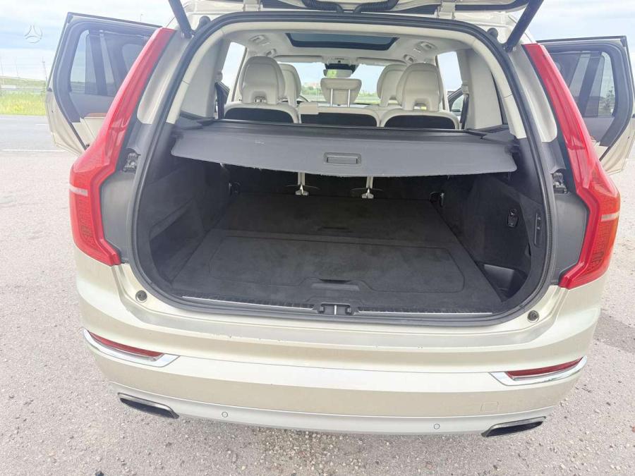 Brūns Volvo XC90 2016 Kauņa, ar dzinēja tilpumu 1.97 L un nobraukumu 327 tūkst. km par 16600 €, foto 13 vietnē AUTOMOTO.COM.LV