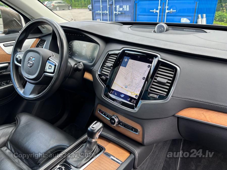 Brūns Volvo XC90 2016 Paide, ar dzinēja tilpumu 2.00 L un nobraukumu 163 tūkst. km par 23790 €, foto 9 vietnē AUTOMOTO.COM.LV