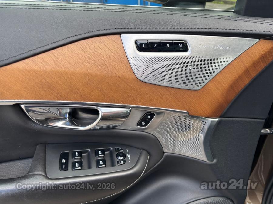 Brūns Volvo XC90 2016 Paide, ar dzinēja tilpumu 2.00 L un nobraukumu 163 tūkst. km par 23790 €, foto 19 vietnē AUTOMOTO.COM.LV