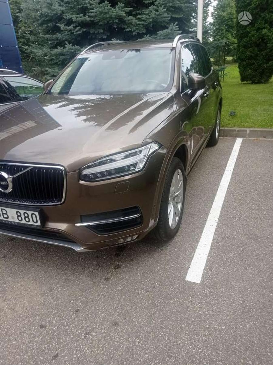 Brūns Volvo XC90 2016 Kauņa, ar dzinēja tilpumu 1.97 L un nobraukumu 170 tūkst. km par 24000 €, foto 1 vietnē AUTOMOTO.COM.LV