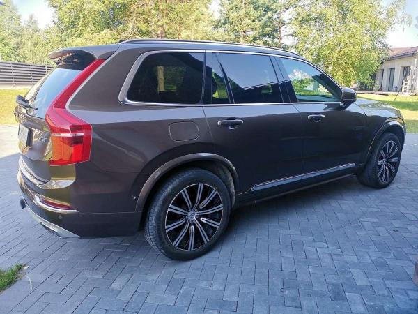 Brown Volvo XC90 2016 in Vilnius, with an engine capacity of 1.97 L and mileage of 338 thousand km for 17700 €, photo 6 on AUTOMOTO.COM.LV