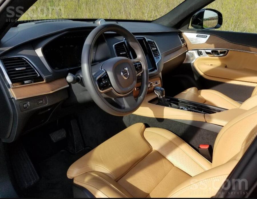Коричневый Вольво ХС90 2017 в Рига, объемом двигателя 2.00 л и пробегом 90 тыс. км за 36000 €, фото 8 на AUTOMOTO.COM.LV