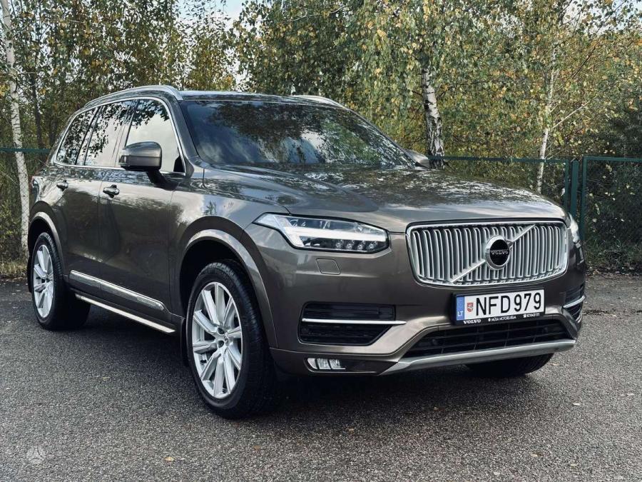 Brūns Volvo XC90 2017 Trakai, ar dzinēja tilpumu 1.97 L un nobraukumu 285 tūkst. km par 21300 €, foto 3 vietnē AUTOMOTO.COM.LV