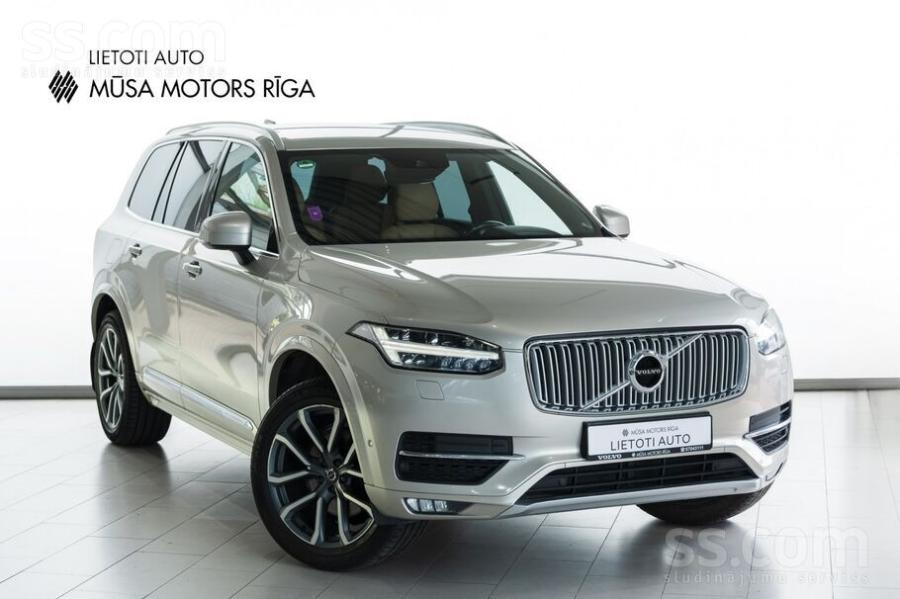 Brown Volvo XC90 2017 in Riga, with an engine capacity of 2.00 L and mileage of 294 thousand km for 20900 €, photo 10 on AUTOMOTO.COM.LV