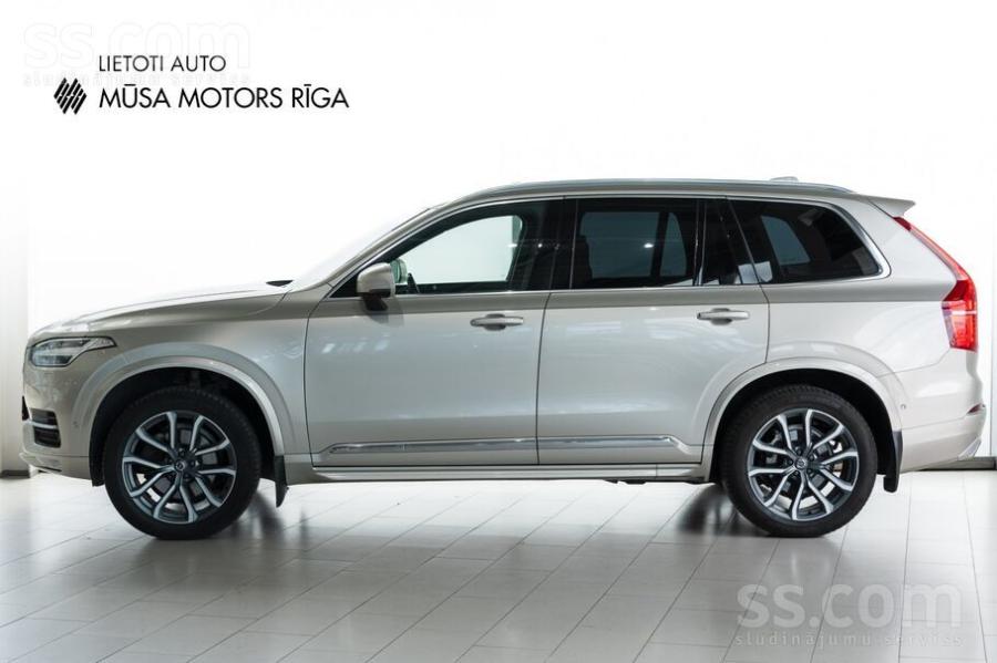 Brown Volvo XC90 2017 in Riga, with an engine capacity of 2.00 L and mileage of 294 thousand km for 20900 €, photo 12 on AUTOMOTO.COM.LV