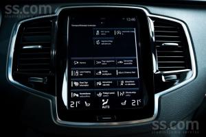 Brown Volvo XC90 2017 in Riga, with an engine capacity of 2.00 L and mileage of 294 thousand km for 20900 €, photo 23 on AUTOMOTO.COM.LV