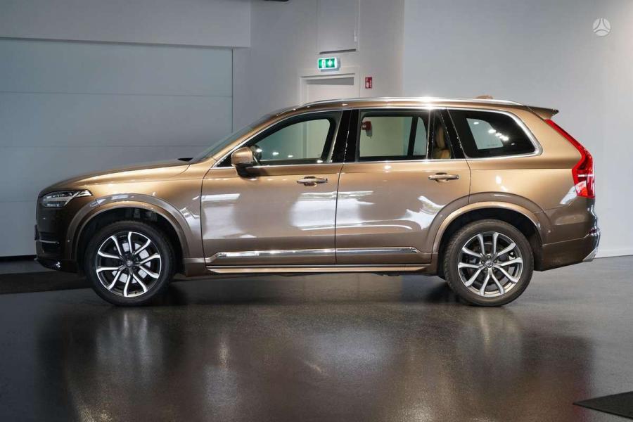 Brūns Volvo XC90 2017 Viļņa, ar dzinēja tilpumu 1.97 L un nobraukumu 201 tūkst. km par 24900 €, foto 3 vietnē AUTOMOTO.COM.LV