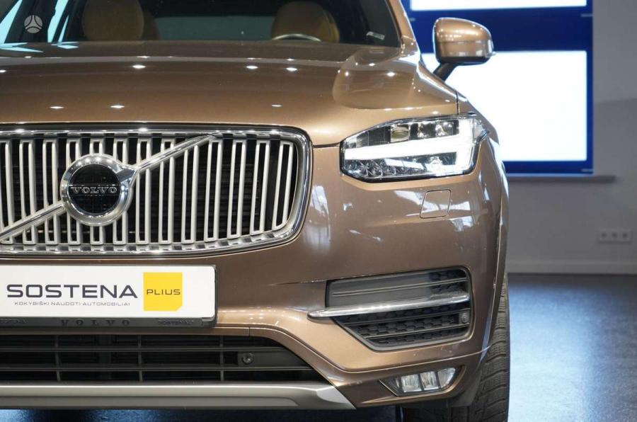 Brūns Volvo XC90 2017 Viļņa, ar dzinēja tilpumu 1.97 L un nobraukumu 201 tūkst. km par 24900 €, foto 6 vietnē AUTOMOTO.COM.LV