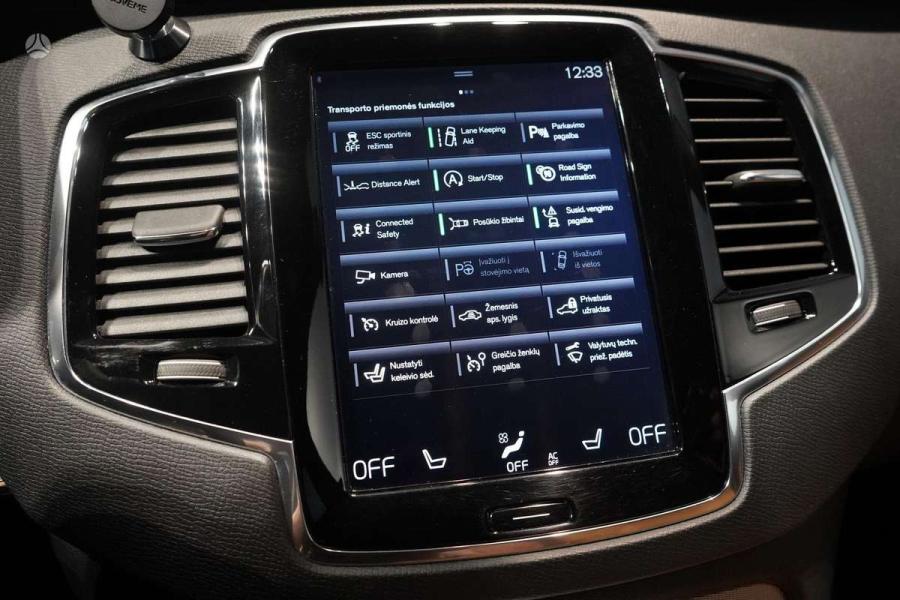 Brūns Volvo XC90 2017 Viļņa, ar dzinēja tilpumu 1.97 L un nobraukumu 201 tūkst. km par 24900 €, foto 17 vietnē AUTOMOTO.COM.LV
