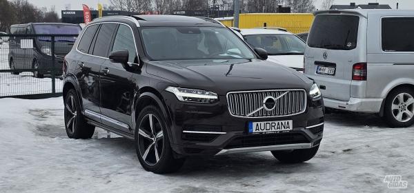 Brown Volvo XC90 2018 in Kaunas, with an engine capacity of 2.00 L and mileage of 196 thousand km for 24950 €, photo 1 on AUTOMOTO.COM.LV