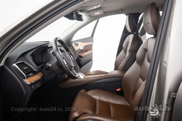 Brown Volvo XC90 2019 in Tallinn, with an engine capacity of 2.00 L and mileage of 86 thousand km for 37999 €, photo 7 on AUTOMOTO.COM.LV