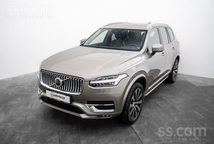 Brown Volvo XC90 2019 in Riga, with an engine capacity of 2.00 L and mileage of 86 thousand km for 37900 €, photo 1 on AUTOMOTO.COM.LV
