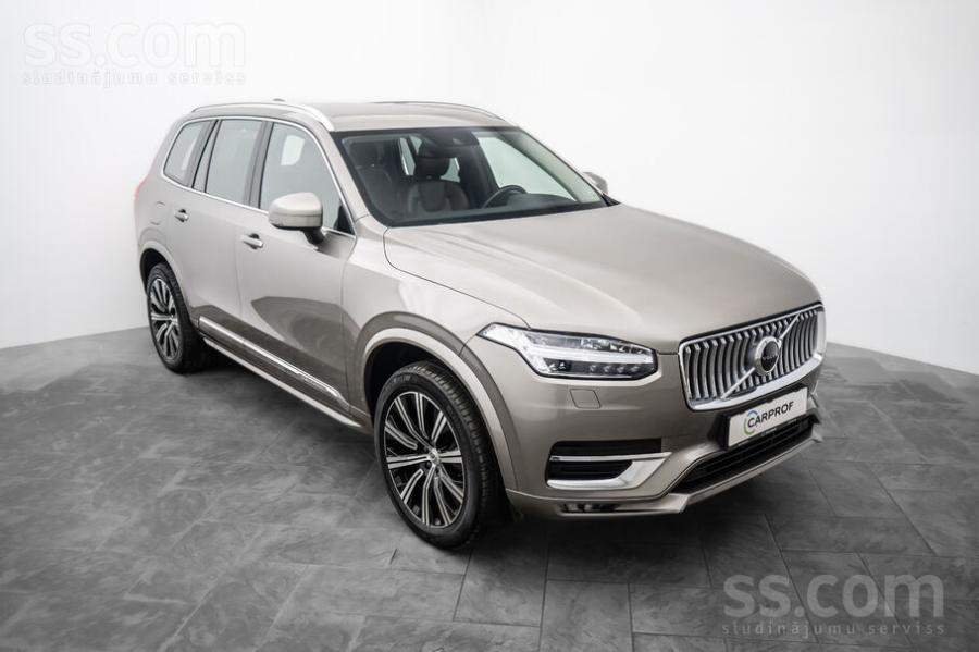 Brown Volvo XC90 2019 in Riga, with an engine capacity of 2.00 L and mileage of 86 thousand km for 37900 €, photo 4 on AUTOMOTO.COM.LV