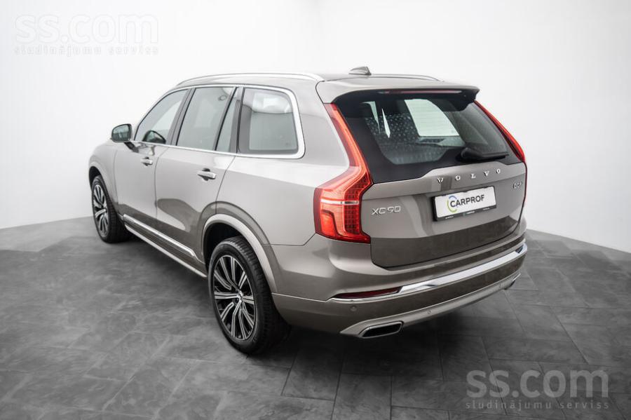 Brown Volvo XC90 2019 in Riga, with an engine capacity of 2.00 L and mileage of 86 thousand km for 37900 €, photo 7 on AUTOMOTO.COM.LV