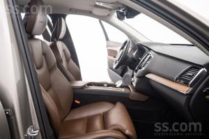Brown Volvo XC90 2019 in Riga, with an engine capacity of 2.00 L and mileage of 86 thousand km for 37900 €, photo 11 on AUTOMOTO.COM.LV