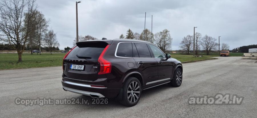 Brown Volvo XC90 2020 in Tallinn, with an engine capacity of 2.00 L and mileage of 200 thousand km for 36900 €, photo 6 on AUTOMOTO.COM.LV