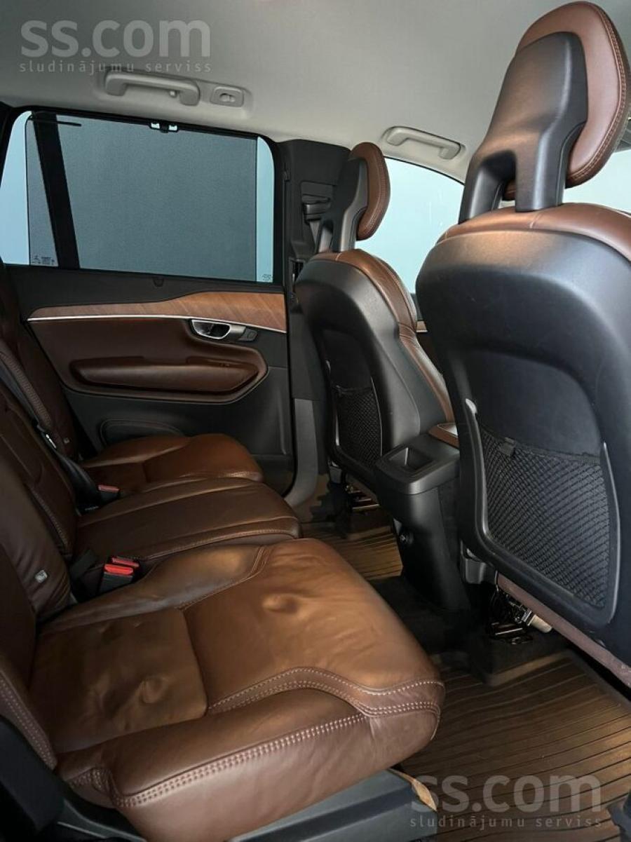 Brūns Volvo XC90 2020 Rīga, ar dzinēja tilpumu 2.00 L un nobraukumu 133 tūkst. km par 29900 €, foto 10 vietnē AUTOMOTO.COM.LV