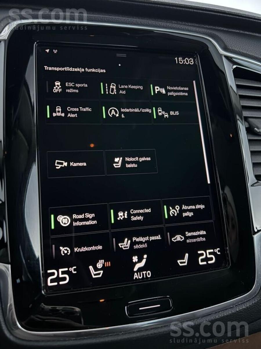 Brūns Volvo XC90 2020 Rīga, ar dzinēja tilpumu 2.00 L un nobraukumu 133 tūkst. km par 29900 €, foto 20 vietnē AUTOMOTO.COM.LV