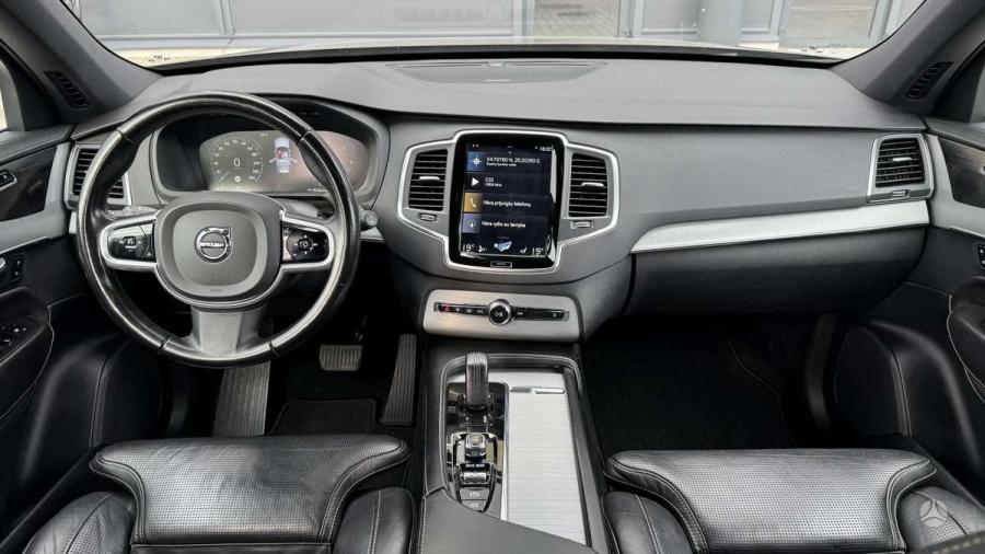 Brūns Volvo XC90 2020 Viļņa, ar dzinēja tilpumu 2.00 L un nobraukumu 145 tūkst. km par 29990 €, foto 27 vietnē AUTOMOTO.COM.LV