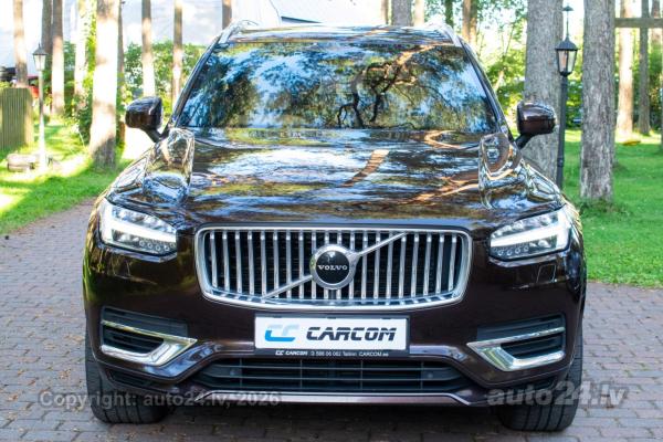 Brown Volvo XC90 2020 in Tallinn, with an engine capacity of 2.00 L and mileage of 131 thousand km for 42900 €, photo 4 on AUTOMOTO.COM.LV