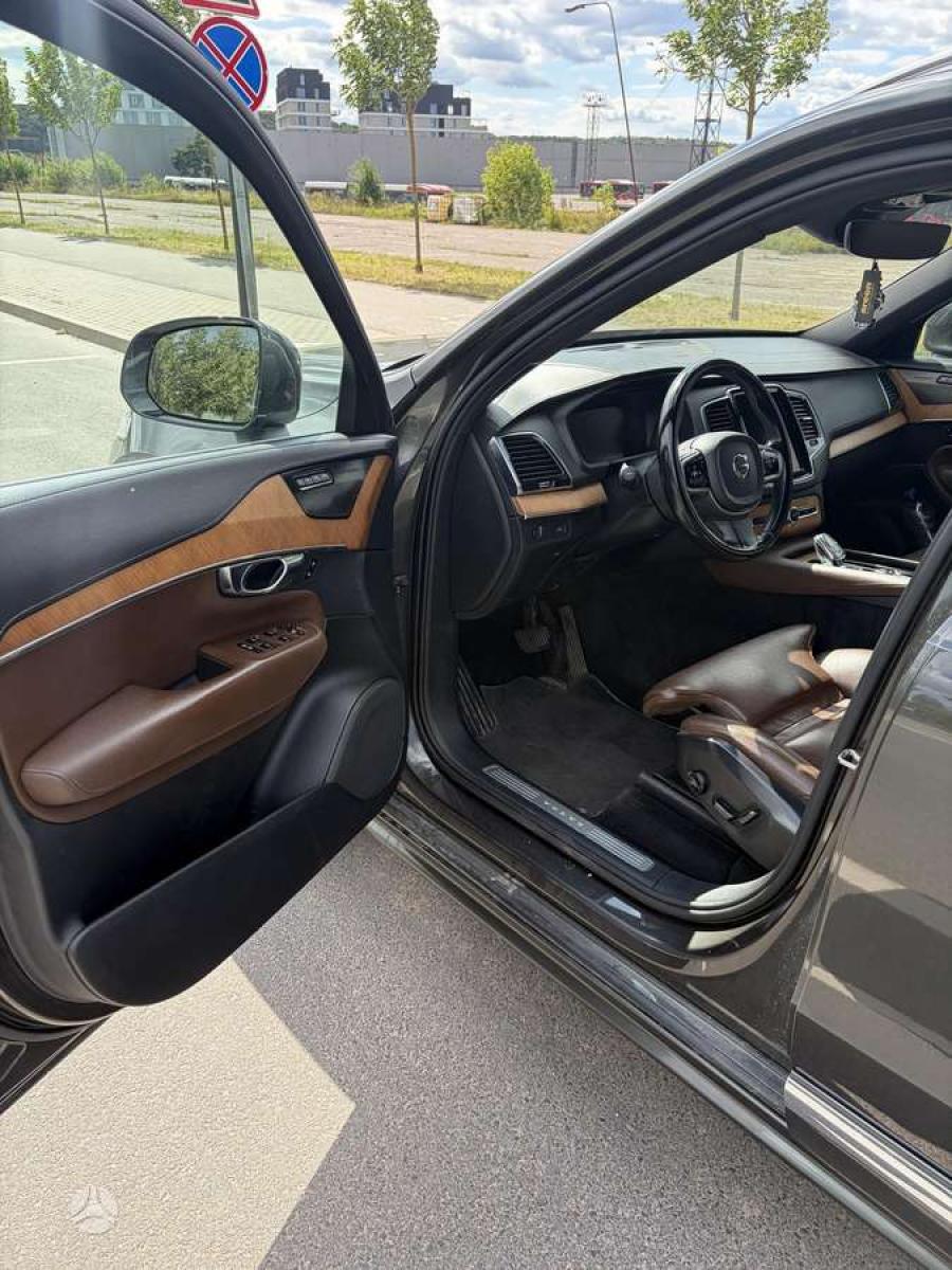 Brūns Volvo XC90 2020 Kauņa, ar dzinēja tilpumu 1.97 L un nobraukumu 296 tūkst. km par 26100 €, foto 5 vietnē AUTOMOTO.COM.LV