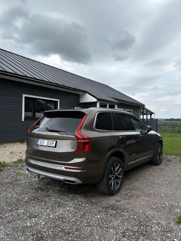Brown Volvo XC90 2018 in Tartu, with an engine capacity of 2.00 L and mileage of 243 thousand km for 28500 €, photo 2 on AUTOMOTO.COM.LV